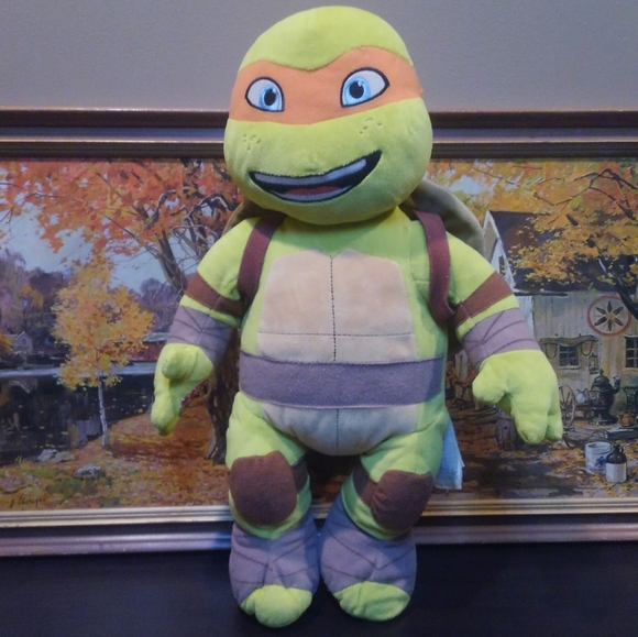 Build-A-Bear | Toys | Tmnt Build A Bear Michaelangelo Plush Stuffed ...